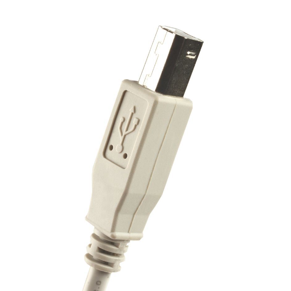 USB cable AB AWG28-1P AWG24-2C certified 2m | 50831